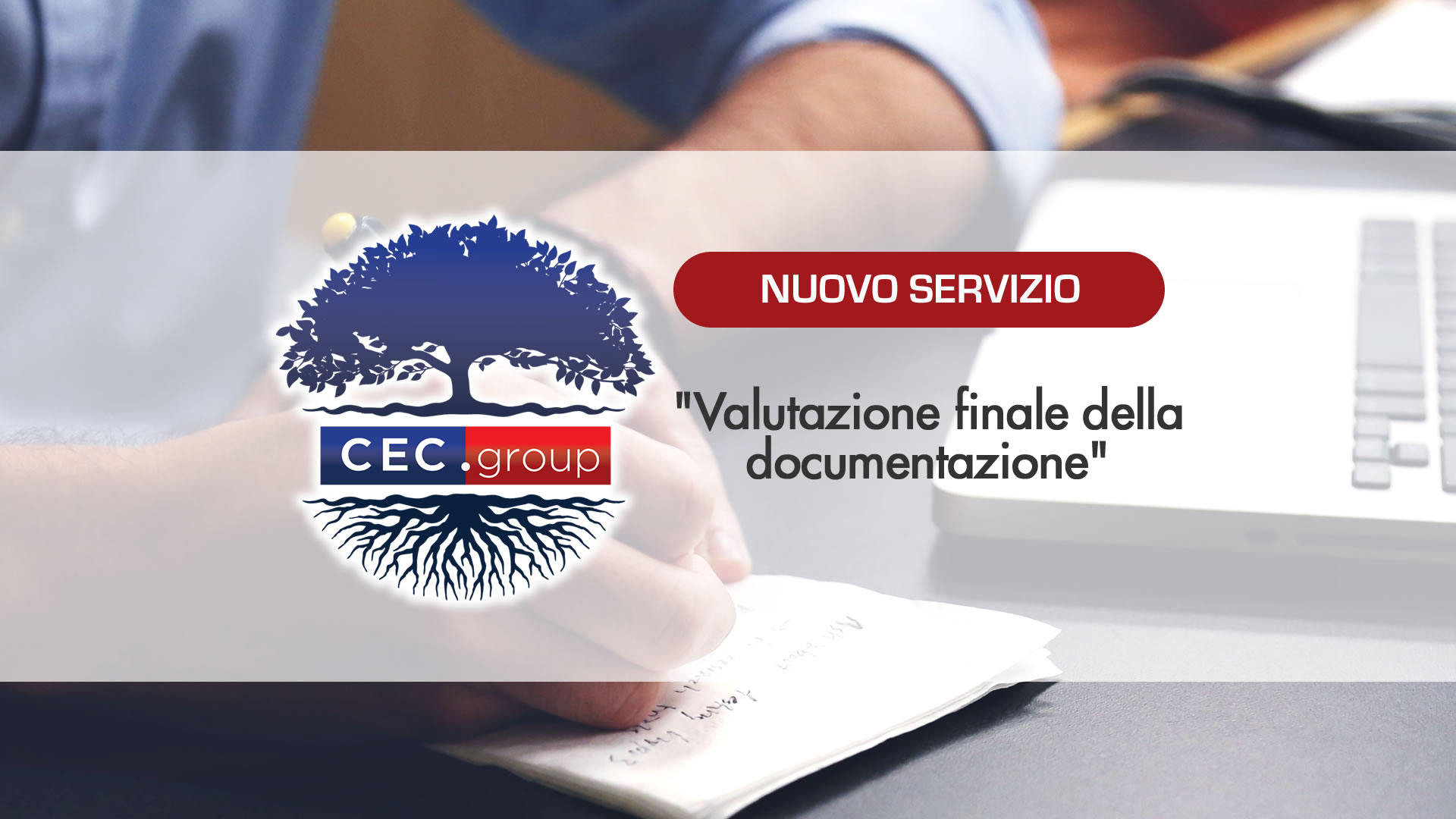 VIDEOTUTORIAL - Servizio valutazione finale della documentazione - Cec.Group SRL