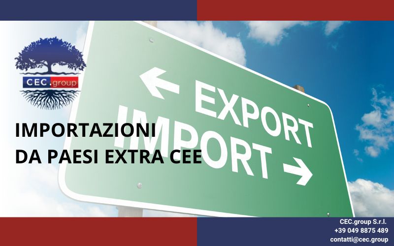 Importazioni dai Paesi extra CEE - Marcatura CE